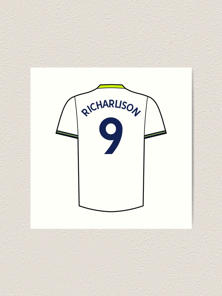 "Richarlison Home Kit 22/23" Art Print for Sale by designsheaven ...