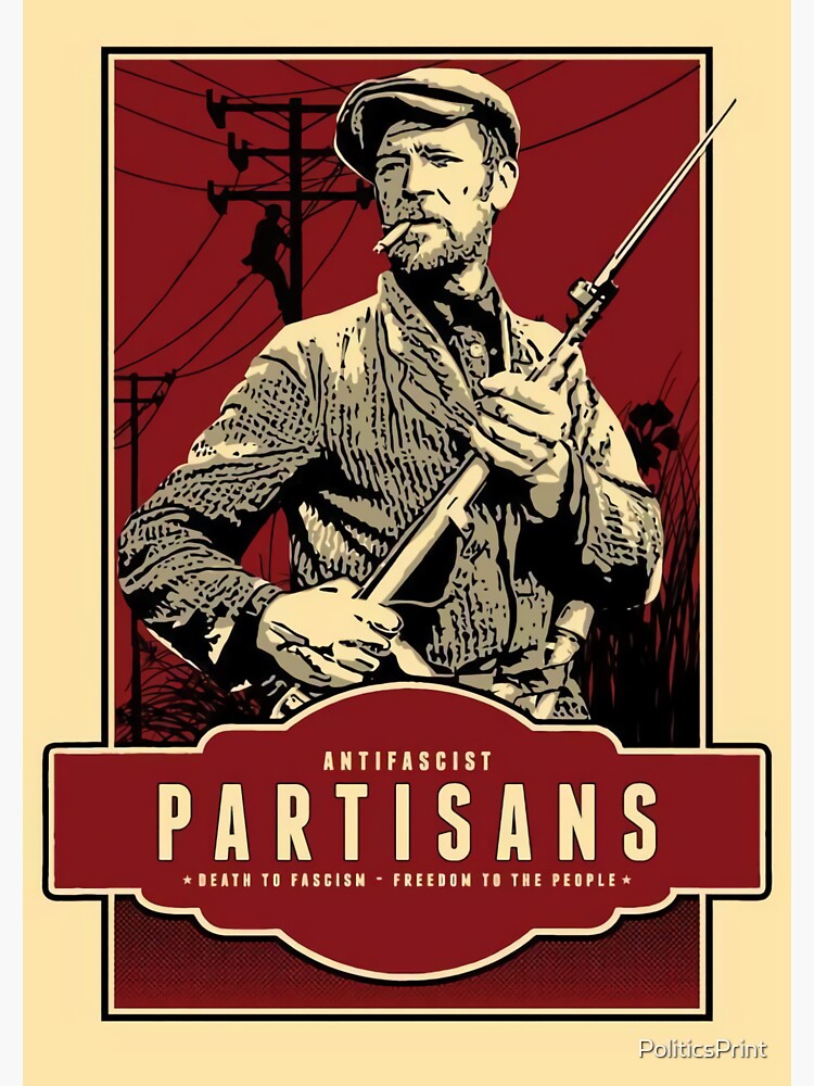 "Partisans" Sticker for Sale by PoliticsPrint | Redbubble