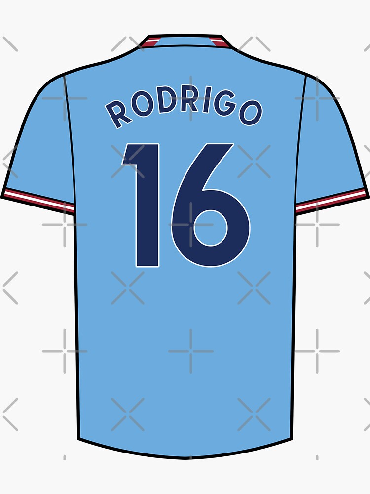 "Rodri Home Kit 22/23" Sticker for Sale by designsheaven | Redbubble