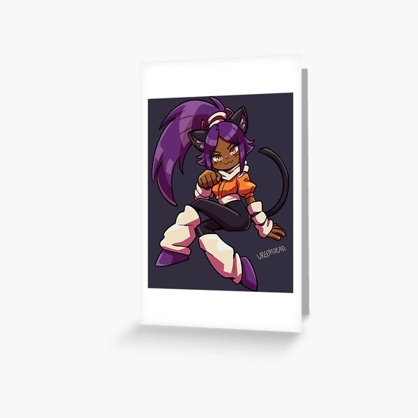"Active Power Death Support Humans Yoruichi Cute Gifts" Greeting Card ...