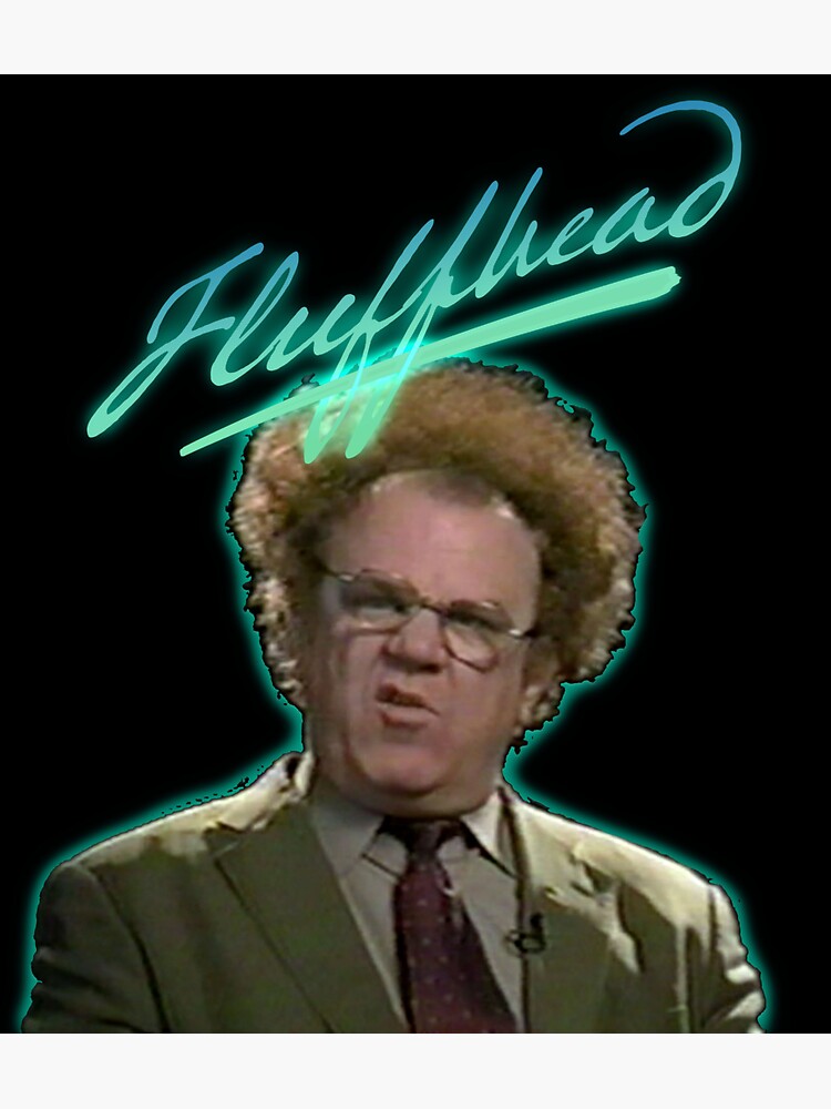 "Fluffhead - Dr. Steve" Sticker for Sale by krapart | Redbubble