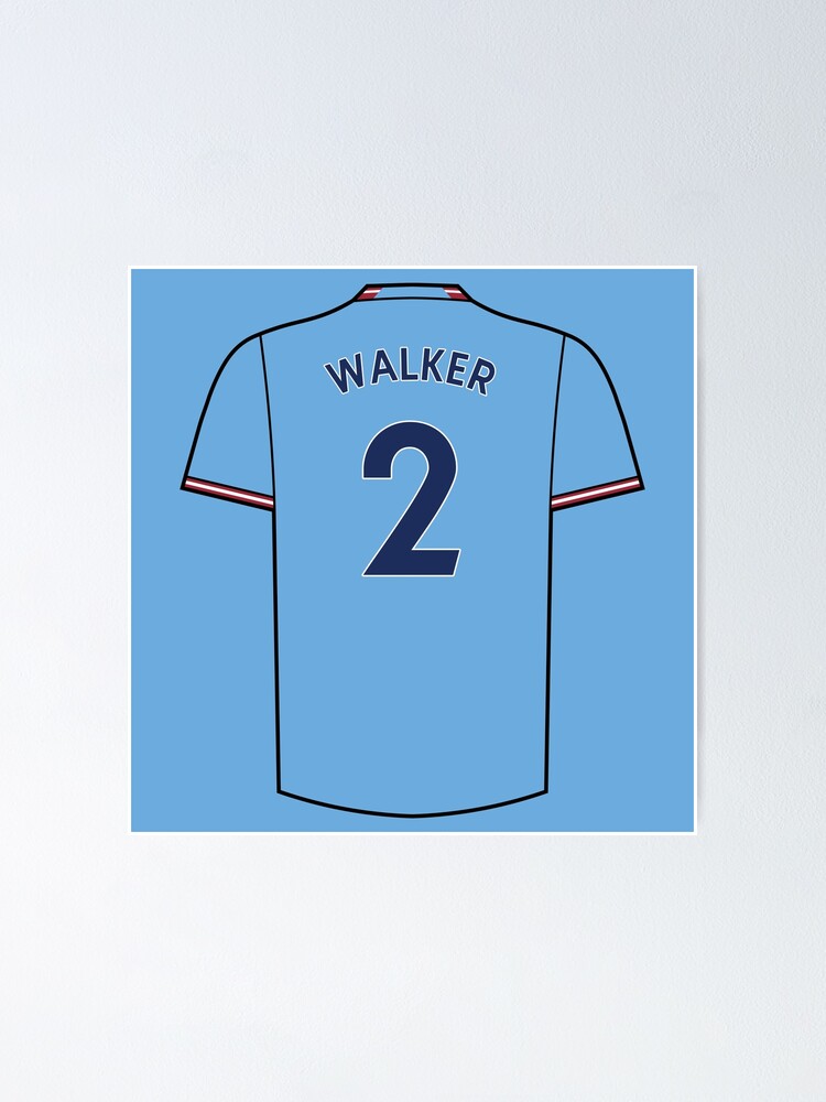 "Kyle Walker Home Kit 22/23" Poster for Sale by designsheaven | Redbubble