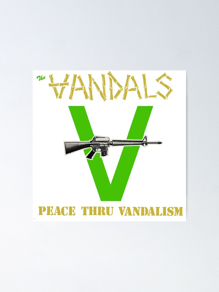 "The Vandals" Poster for Sale by codedach | Redbubble