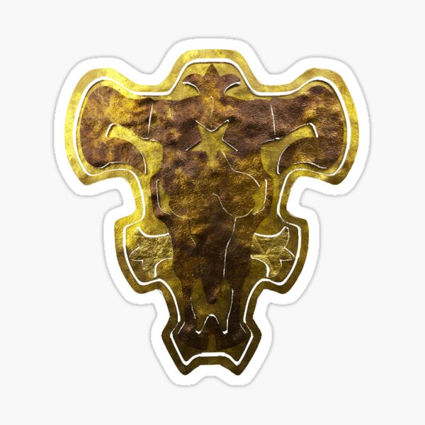 "Great Model Black Bulls" Sticker for Sale by GreteHerman | Redbubble
