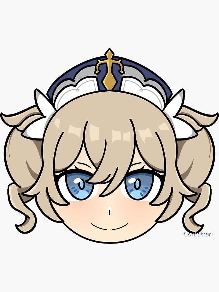 "Barbara Chibi Fanart" Sticker for Sale by Confettari | Redbubble