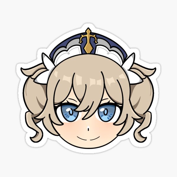 "Barbara Chibi Fanart" Sticker for Sale by Confettari | Redbubble
