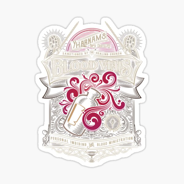 "Yharnam's Blood Vials" Sticker for Sale by FOXMOWING224 | Redbubble