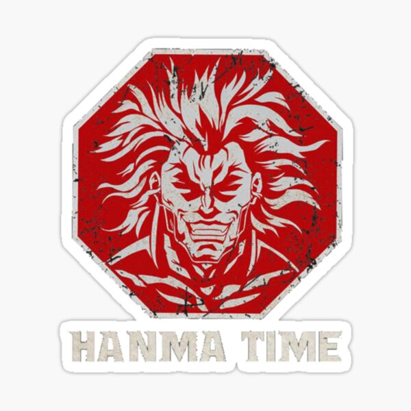 "Baki , Yujiro Hanma badass " Sticker for Sale by EdwinJordan | Redbubble