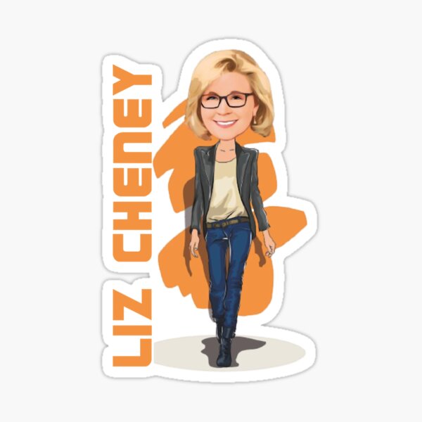 "Liz Cheney - Liz Cheney For President " Sticker for Sale by ...