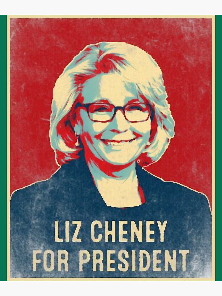 "Liz Cheney 2024 For President " Poster for Sale by Graciesfineg ...