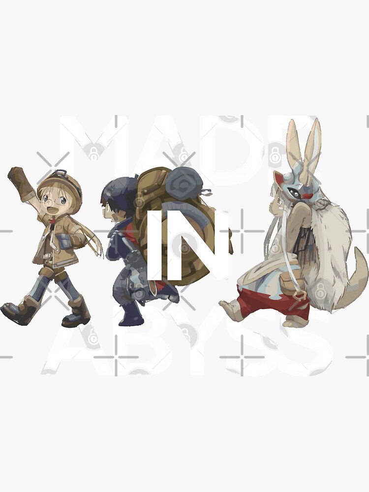 "My Favorite People Made In Abyss Team Gift For Fan" Sticker for Sale ...