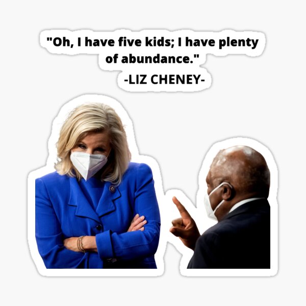 "Liz Cheney famous quotes " Sticker for Sale by Graciesfineg | Redbubble