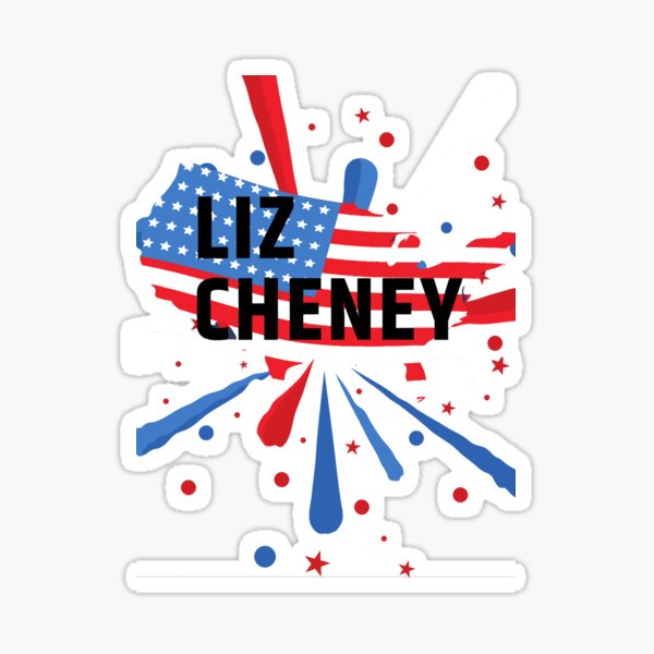 "Liz Cheney United States Of America Great Again " Sticker for Sale by ...