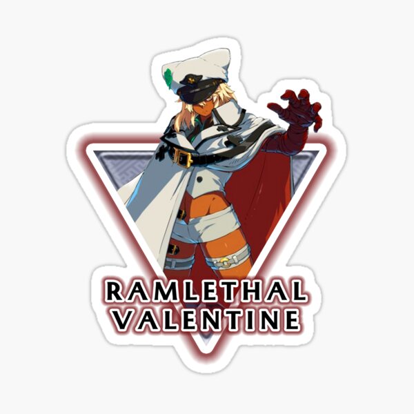 "Guilty Gear - RAMLETHAL" Sticker for Sale by RECBLACK | Redbubble