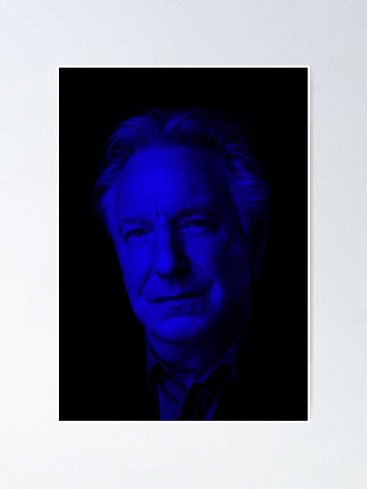 "Alan Rickman - Celebrity" Poster by MOSAICART | Redbubble