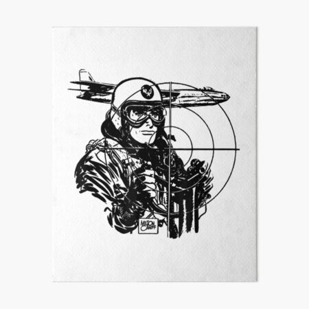 "Ww2 Vintage Wwii Military Pilo-World War 2 Bomber" Art Board Print for ...