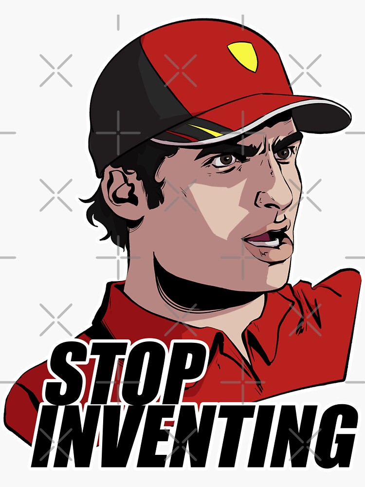 Pegatina «Stop inventing» de BlackCupcake | Redbubble