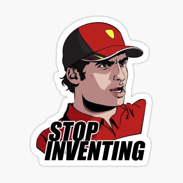 Pegatina «Stop inventing» de BlackCupcake | Redbubble