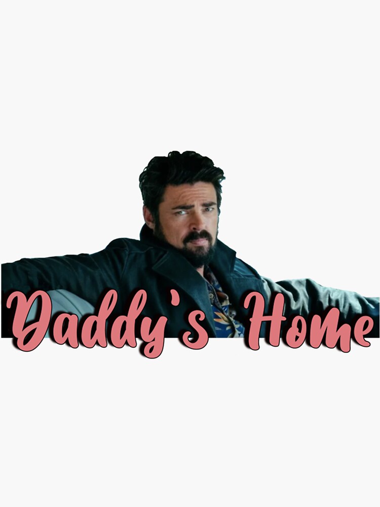 "Daddy_s Home Billy Butcher The Boys " Sticker for Sale by sbmathieu ...