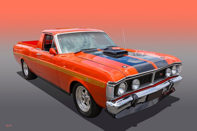 « 71 XY Ute » par Hawley Designs | Redbubble