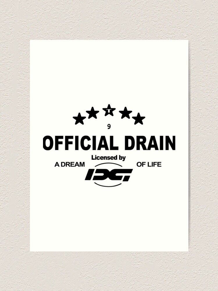 "Bladee Drain Gang OFFICIAL DRAIN logo " Art Print for Sale by ...