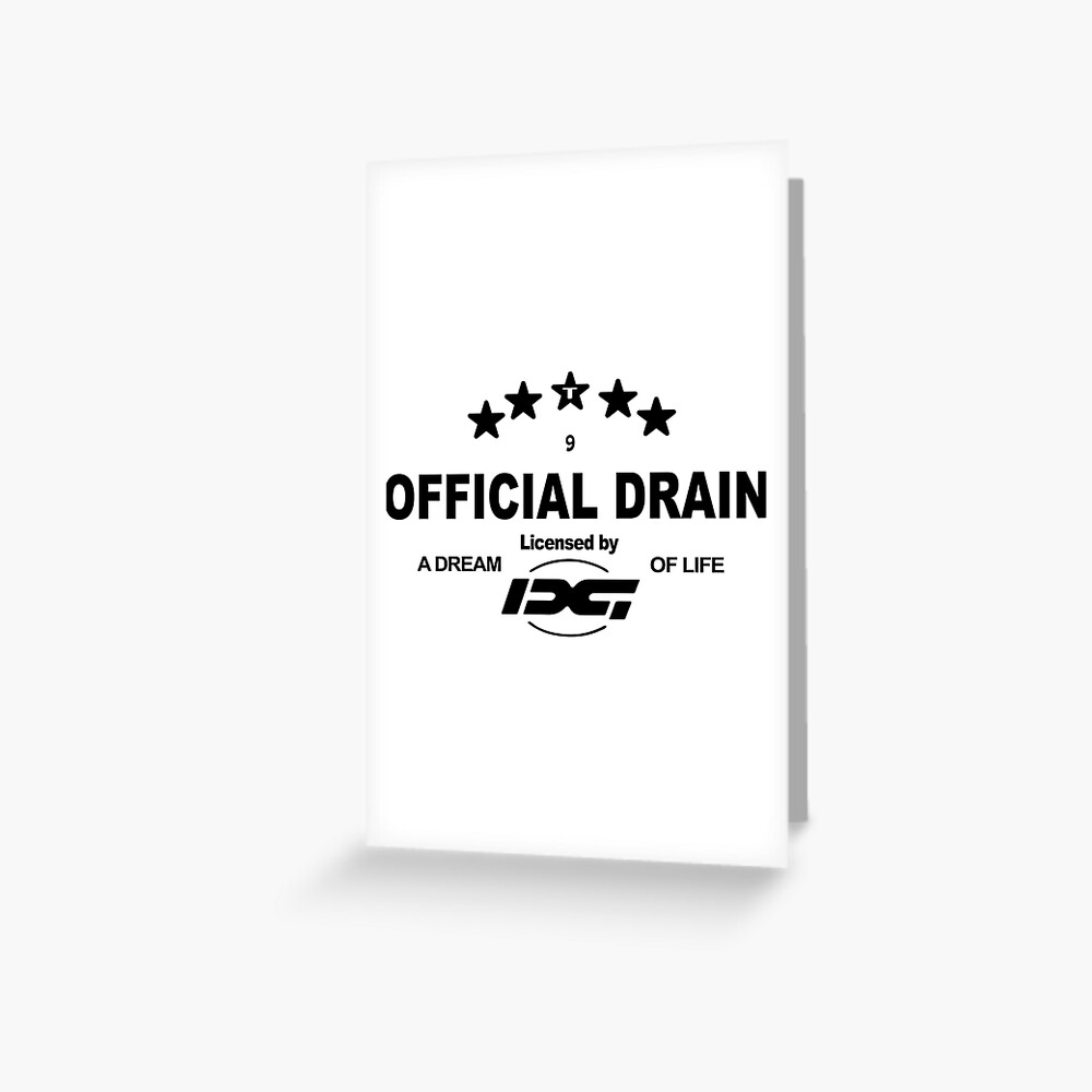 "Bladee Drain Gang OFFICIAL DRAIN logo " Greeting Card for Sale by ...