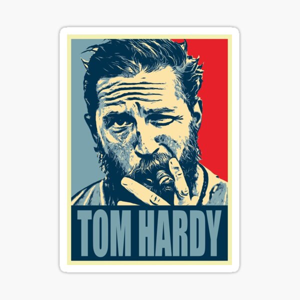 "Tom Hardy" Sticker for Sale by markdavidd | Redbubble