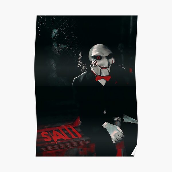 "Saw Movie Poster" Poster for Sale by markdavidd | Redbubble