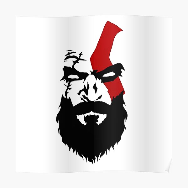 "God of War Kratos" Poster for Sale by markvilensen | Redbubble