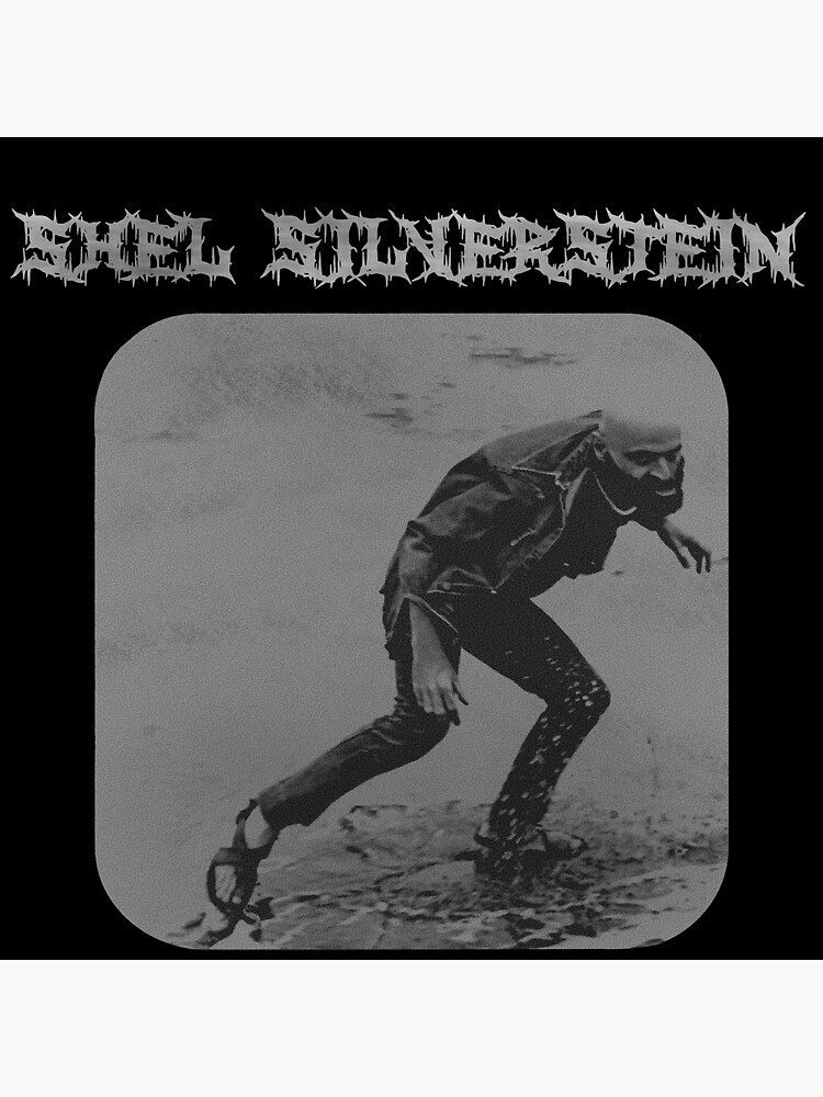 "Shel Silverstein Death Metal" Sticker for Sale by OliviaMutante ...