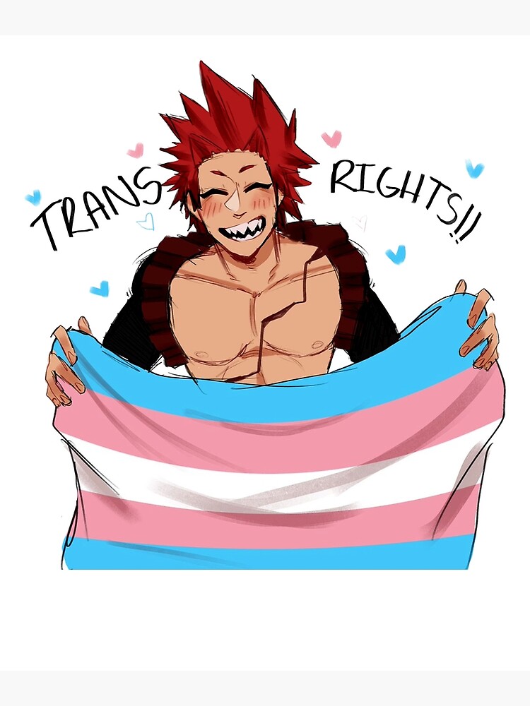 Kirishima Eijirou Mha Funny Poster For Sale By Hai611 Redbubble