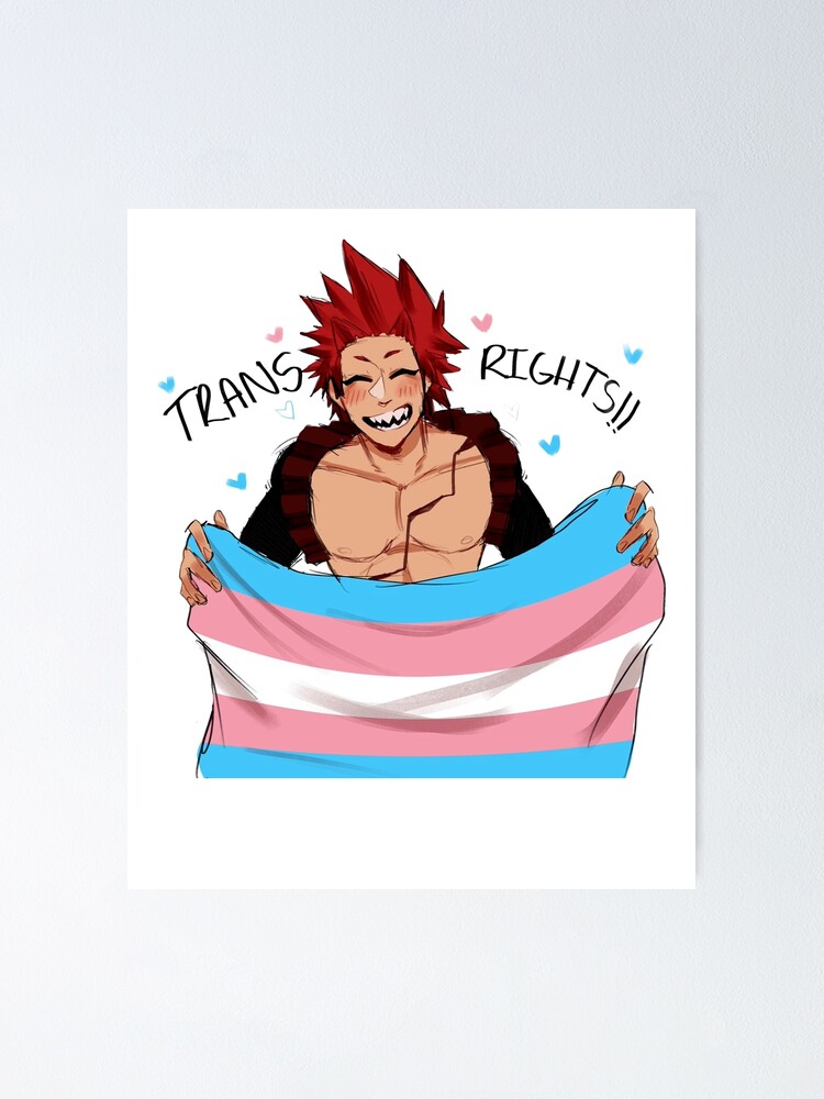 Kirishima Eijirou Mha Funny Poster For Sale By Hai611 Redbubble