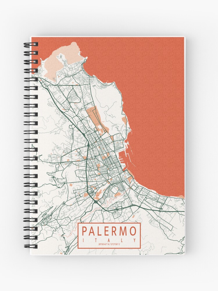 Italy Map Palermo