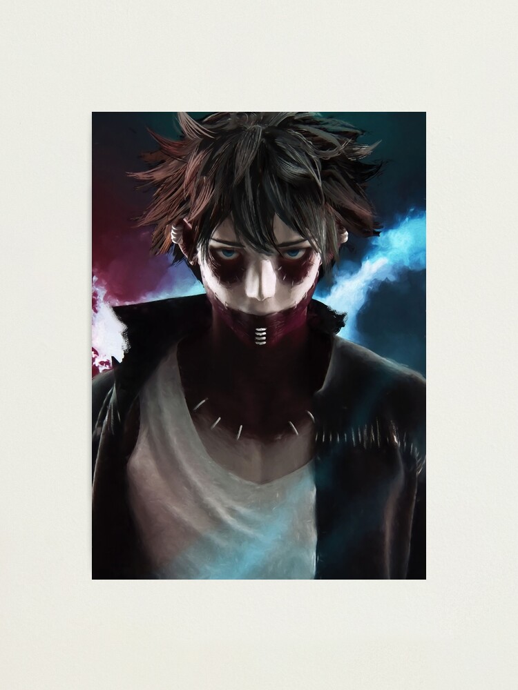 "Dabi My Hero Academia Portrait Art" Photographic Print for Sale by ...