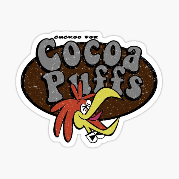 "Cuckoo for Cocoa Puffs " Sticker for Sale by BrittneyClark00 | Redbubble