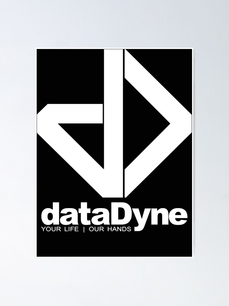 "dataDyne Logo Perfect Dark" Poster for Sale by BrittneyClark00 | Redbubble