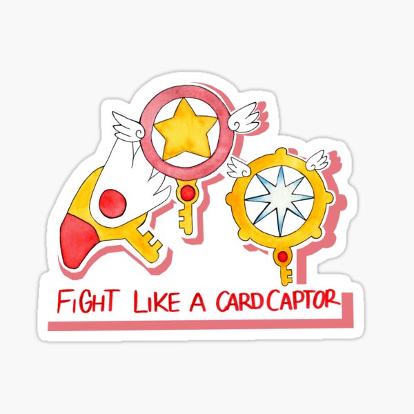 "Sakura Card Captor" Sticker for Sale by RinconYokai | Redbubble