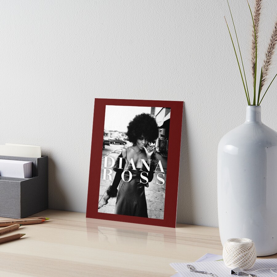 "diama rosssss " Art Board Print for Sale by HeyRusty1999 | Redbubble