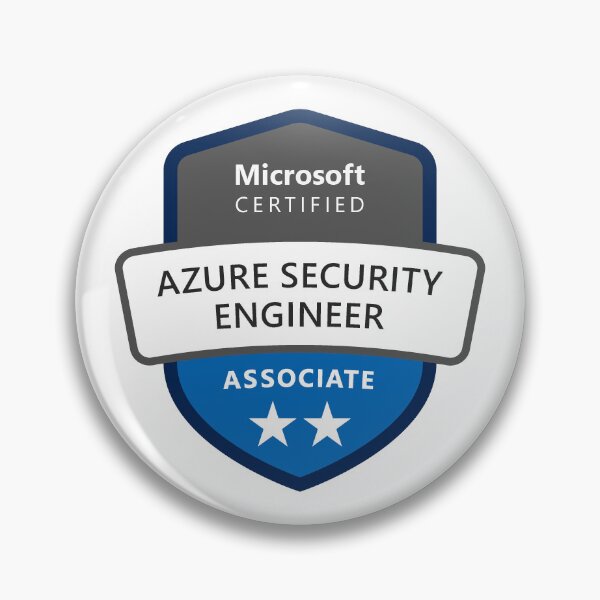 "Microsoft Azure Security Engineer Certification Badge" Pin for Sale by ...