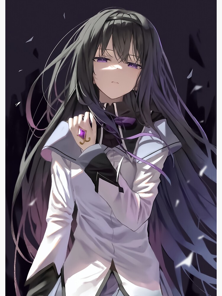 "Homura Akemi Magia Record Gift For Wibu" Poster for Sale by coltonie ...