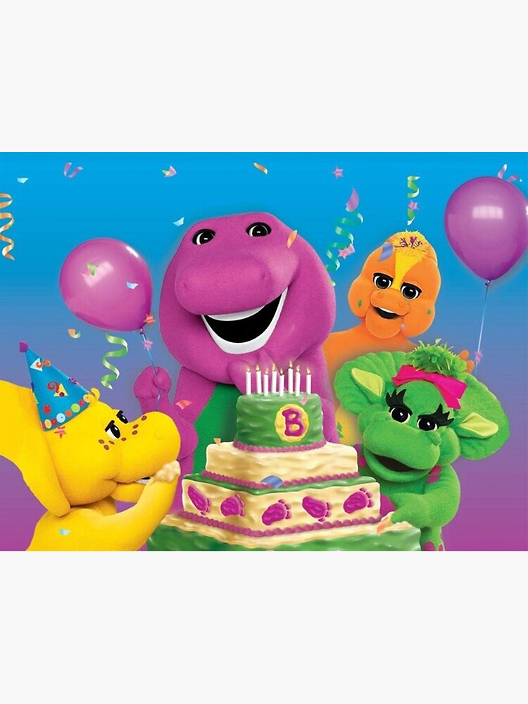 Póster «Barney el dinosaurio y sus amigos Póster» de crystaltammy ...