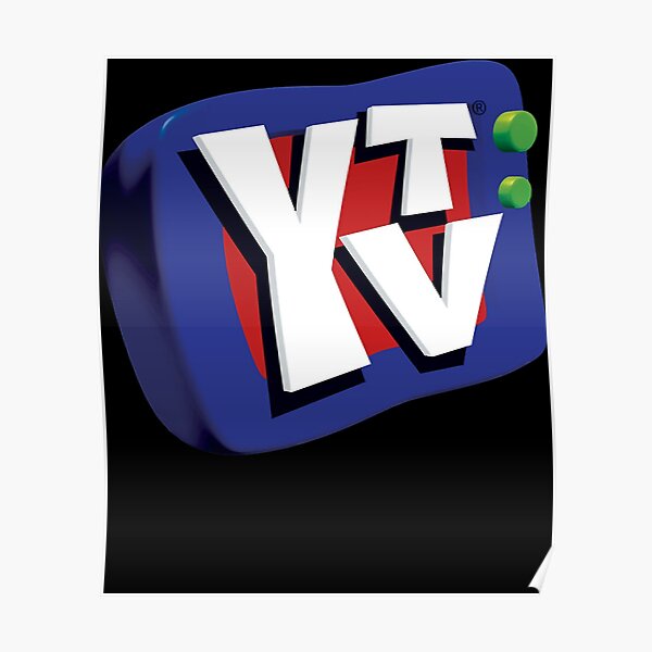 "YTV logo" Poster for Sale by JeffreyBogaerts | Redbubble