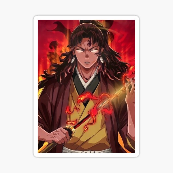 "Yoriichi" Sticker for Sale by JeffreyBogaerts | Redbubble