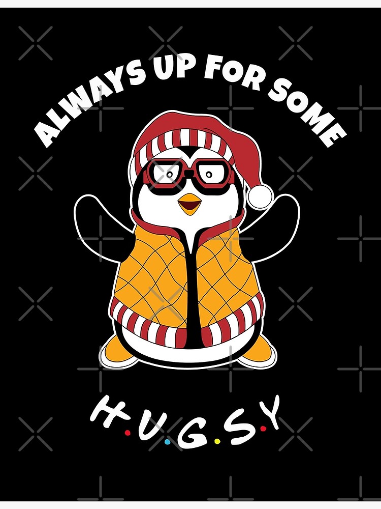"Snuggle buddy - Hugsy" Poster for Sale by Graphadora | Redbubble