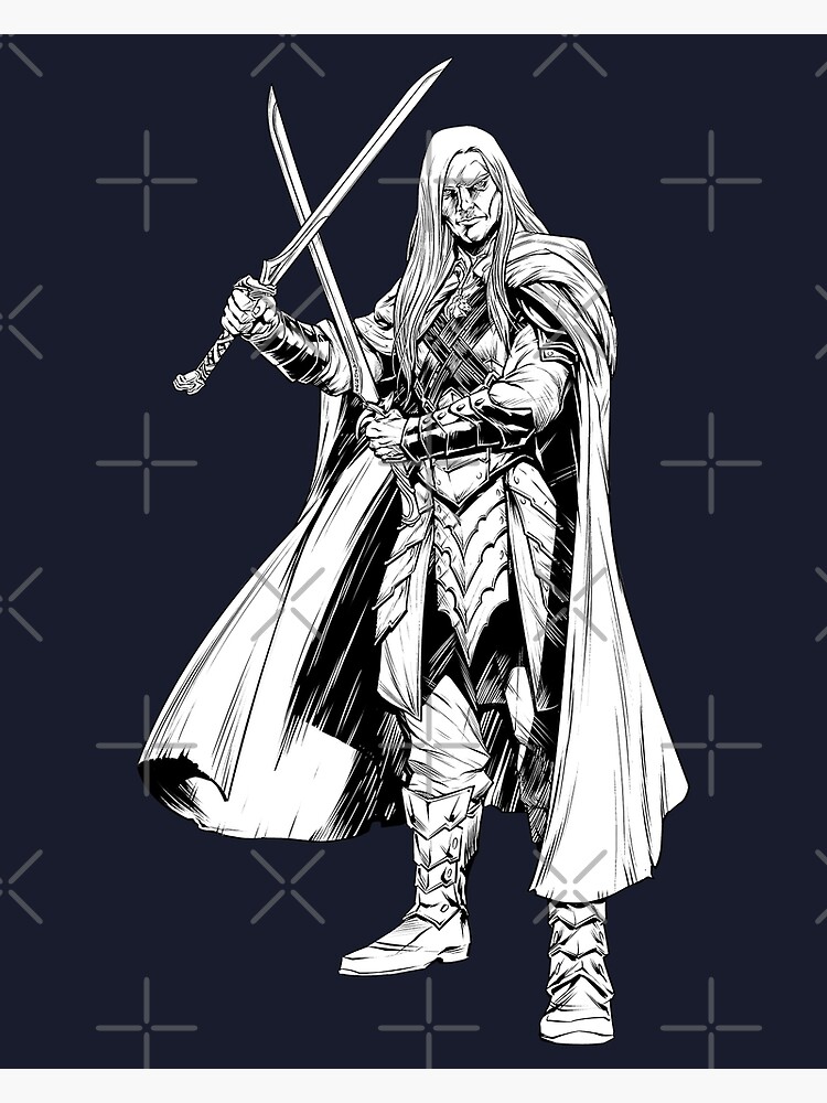 "Drizzt DoUrden Variant Adventures in the Forgotten Realms MtG Art ...