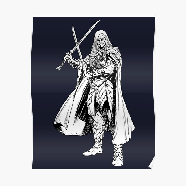 "Drizzt DoUrden Variant Adventures in the Forgotten Realms MtG Art ...
