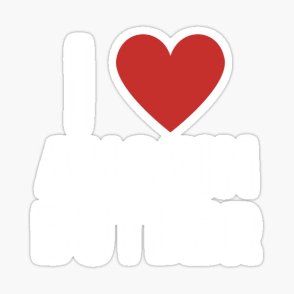 "I Heart Austin Butler " Sticker for Sale by GabisanchiCWM | Redbubble