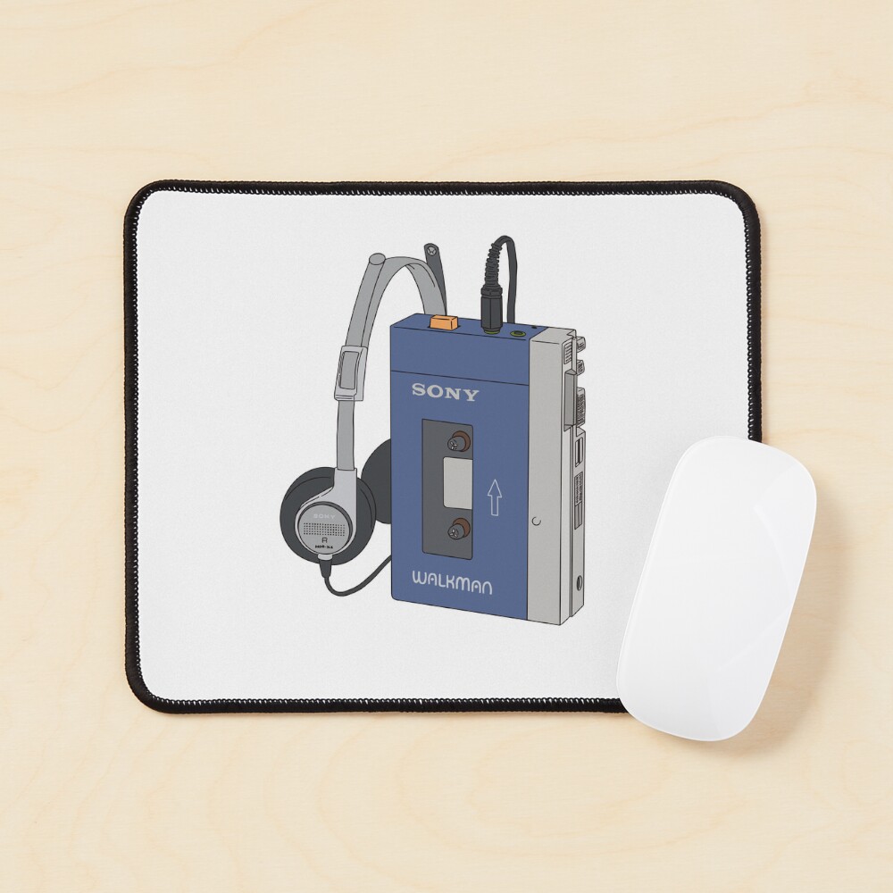 "Vintage 80's Walkman Max" Sticker for Sale by MadDDesign | Redbubble