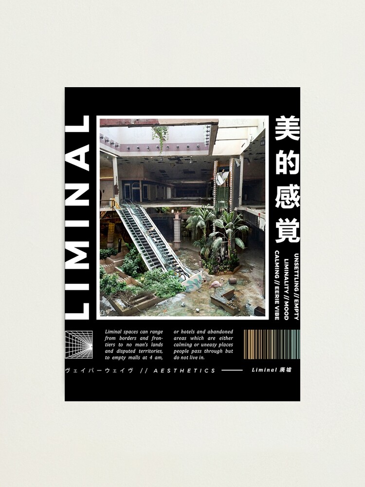 "Liminal Spaces Retro Internet 80s & 90s Aesthetic Vaporwave ...