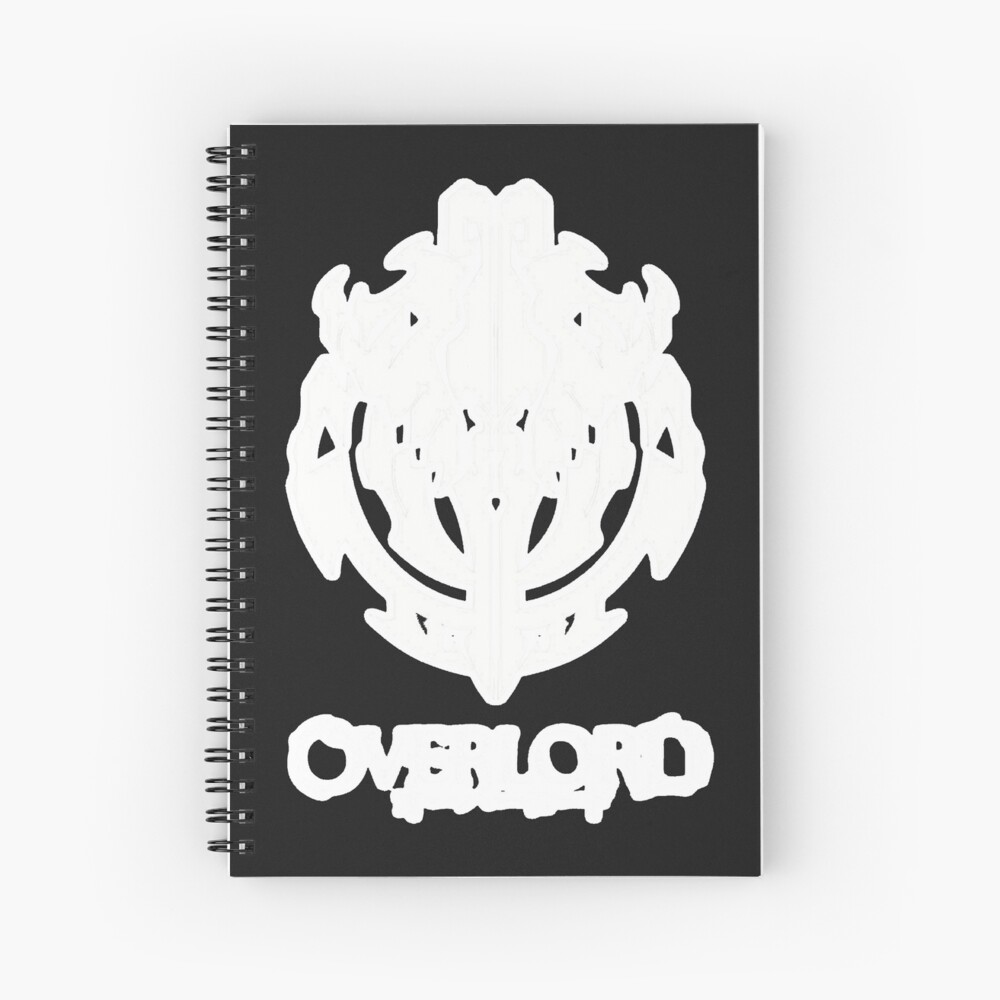 "Overlord anime guild emblem ainz ooal gown" Spiral Notebook for Sale ...